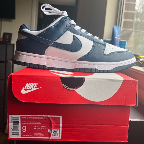 Nike | Shoes | Nike Dunks Navy Blue | Poshmark
